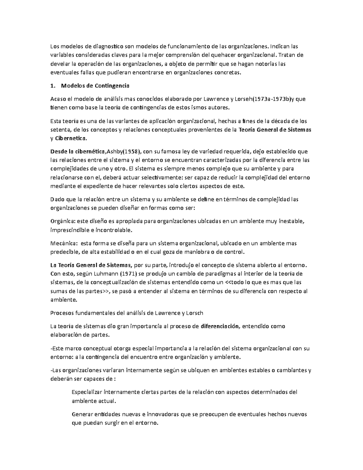 Los modelos de diagnóstico - Los modelos de diagnostico son modelos de ...