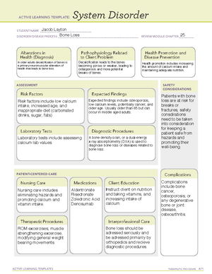 Focused Review (Antiembolic Stockings) - ACTIVE LEARNING TEMPLATES ...