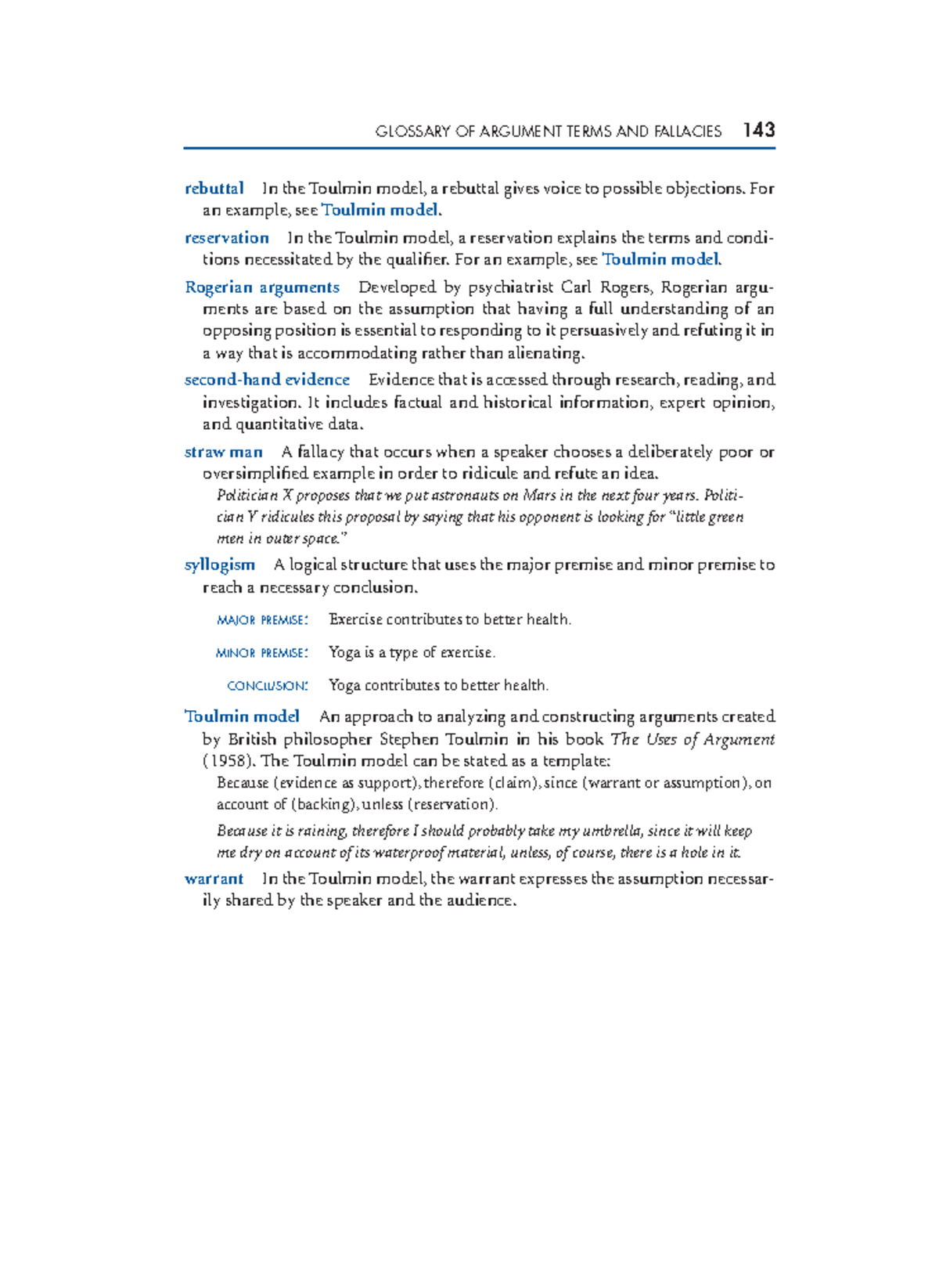 181-190 - This is a helpful guide to the AP LANG book. - glOssARy OF ...