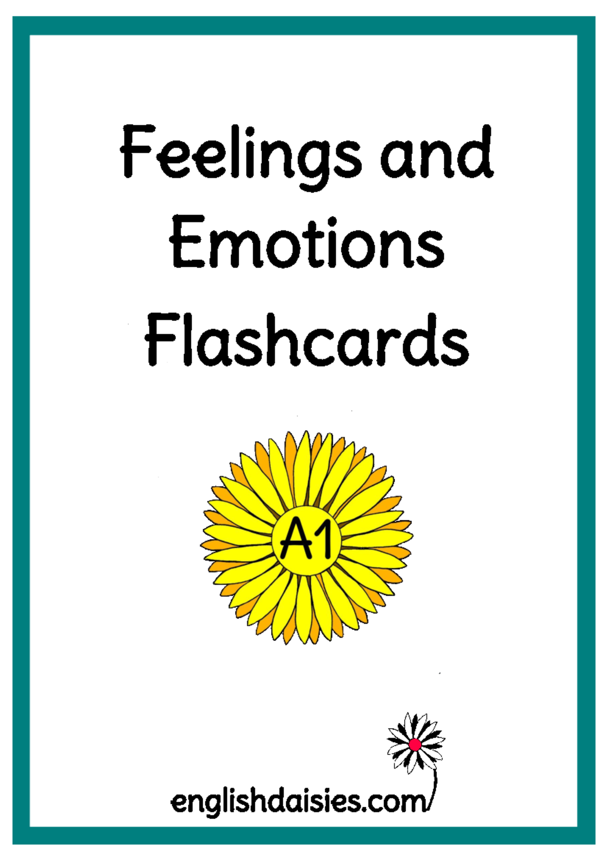 Emotions-flashcards - Feelings and Emotions Flashcards englishdaisies ...