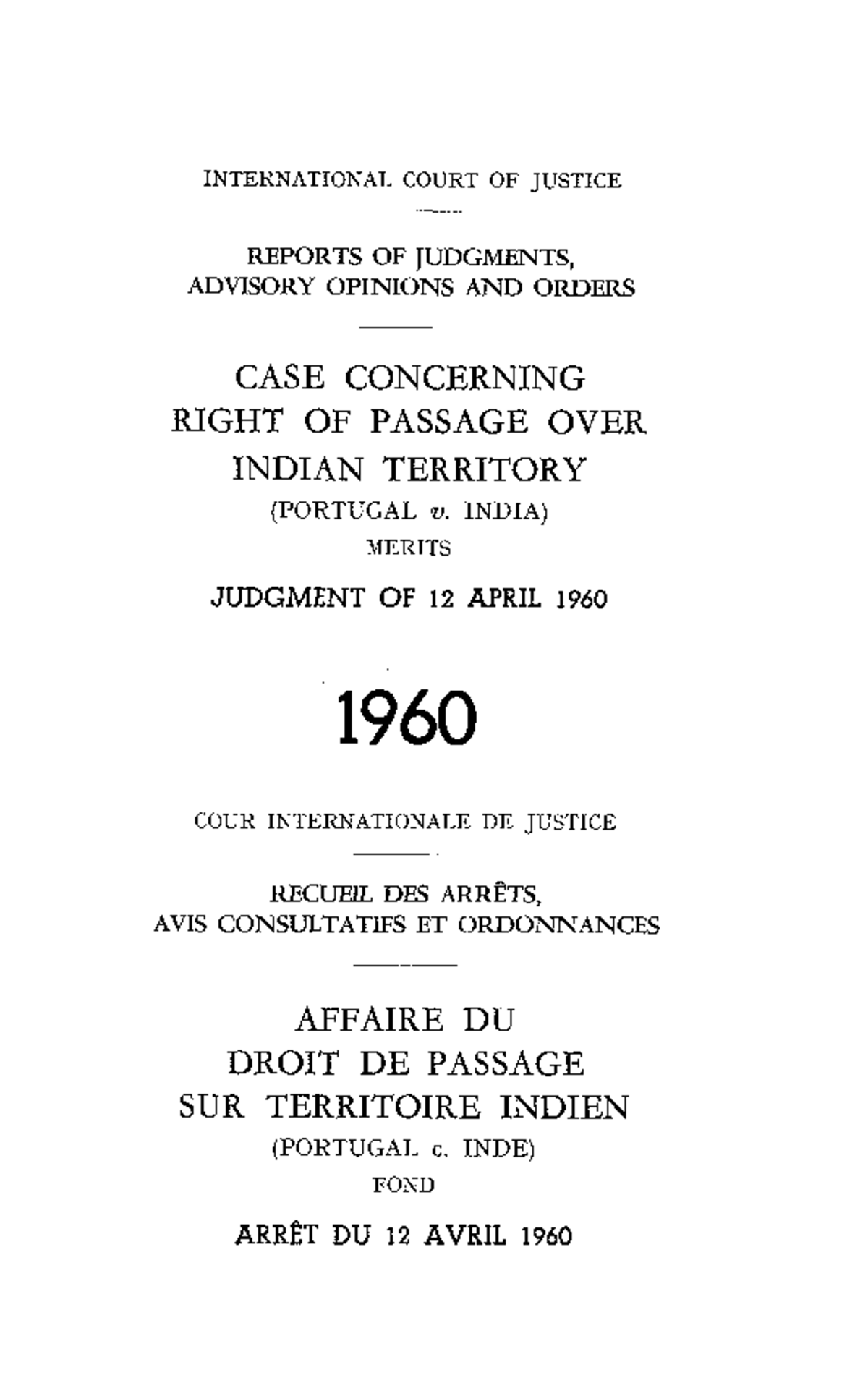 3, Right-of-Passage-over-Indian-Territory - INTERNATIONAL COURT O F ...