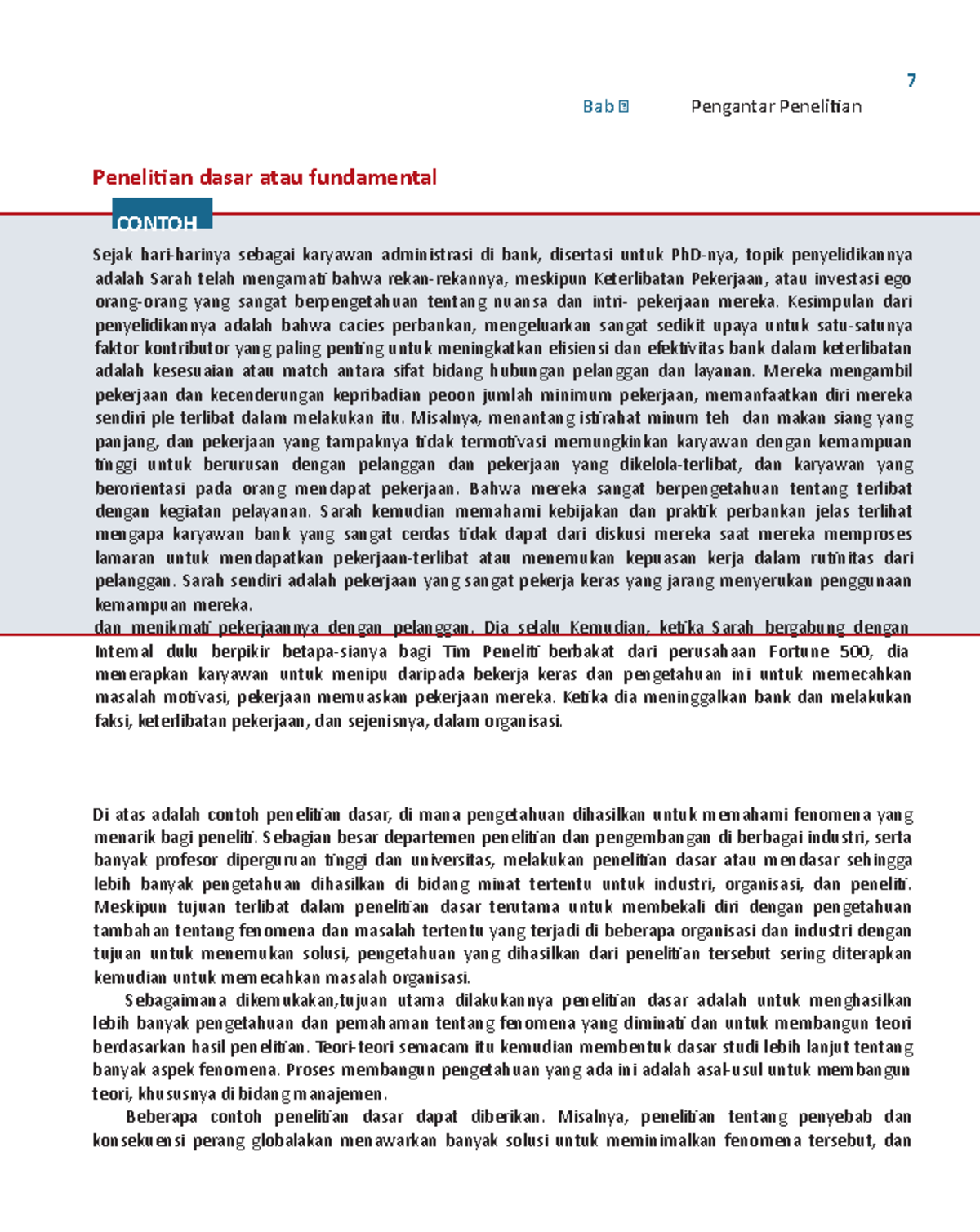 Bab 3,4,5 ind - Bahasa indonesia bab 3-5 - 7 Bab Pengantar Penelitian ...