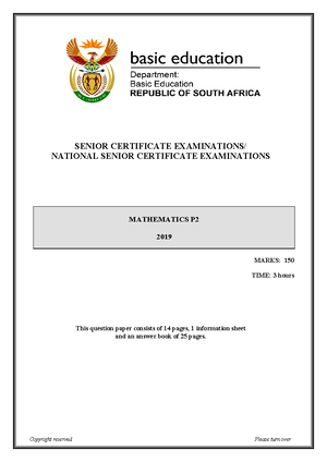 Mathematics P1 Memo 2021 - NATIONAL SENIOR CERTIFICATE EXAMINATION ...