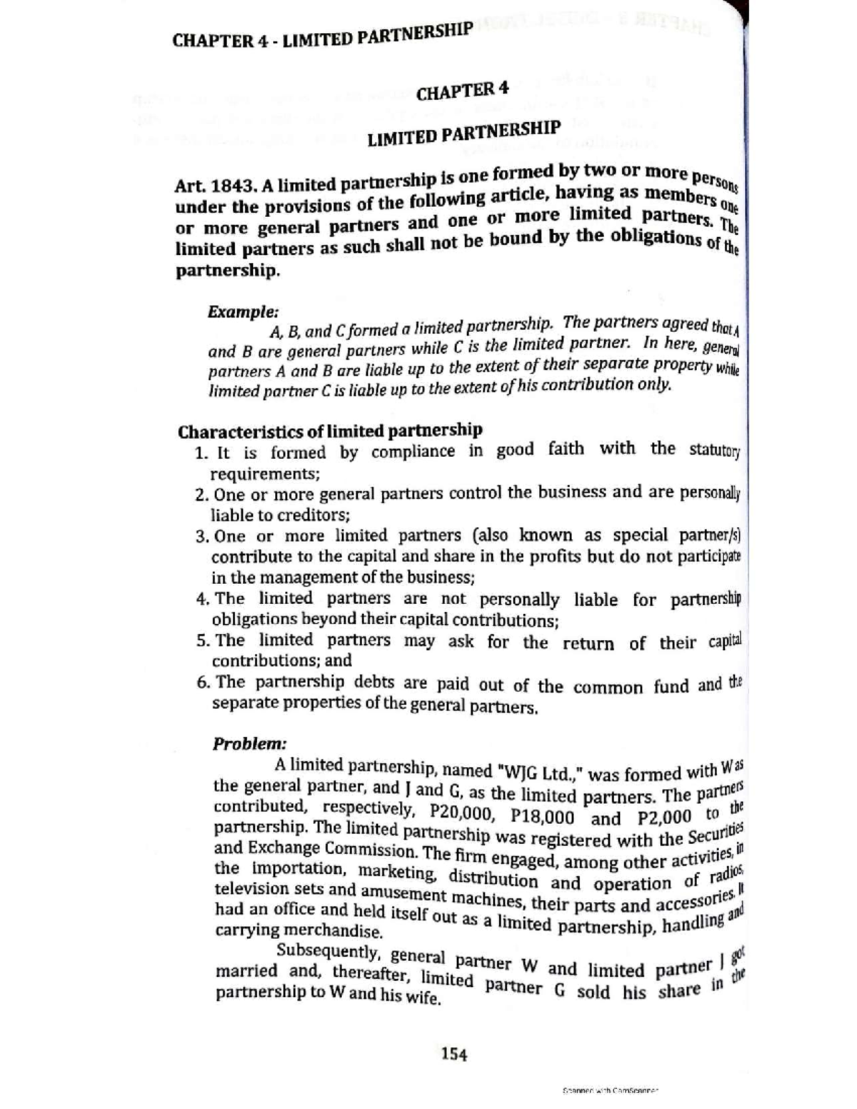Business Law and Regulation - Partnership - BS Accountancy - Studocu