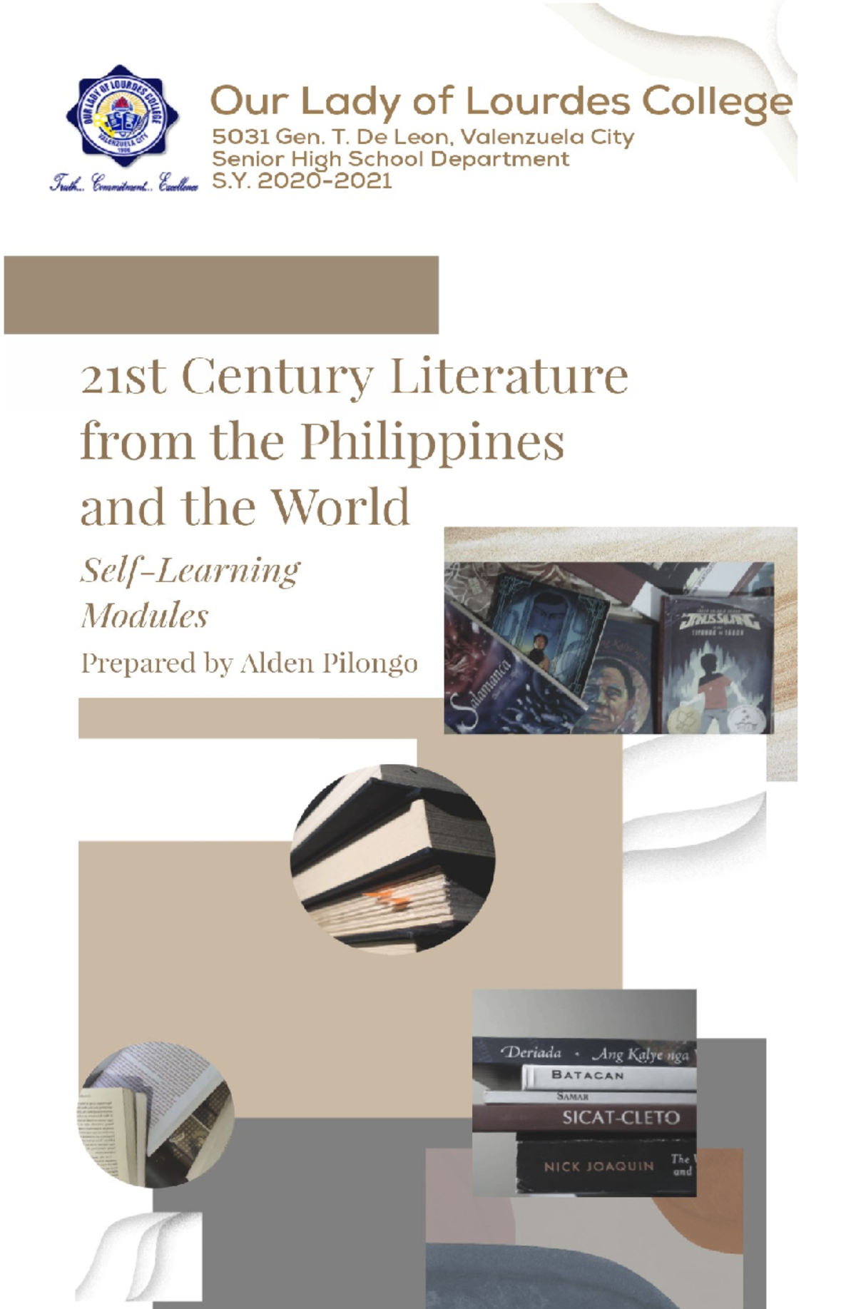 21st Century Literature Module 9 - ABOUT THIS MODULE This Self-Learning ...