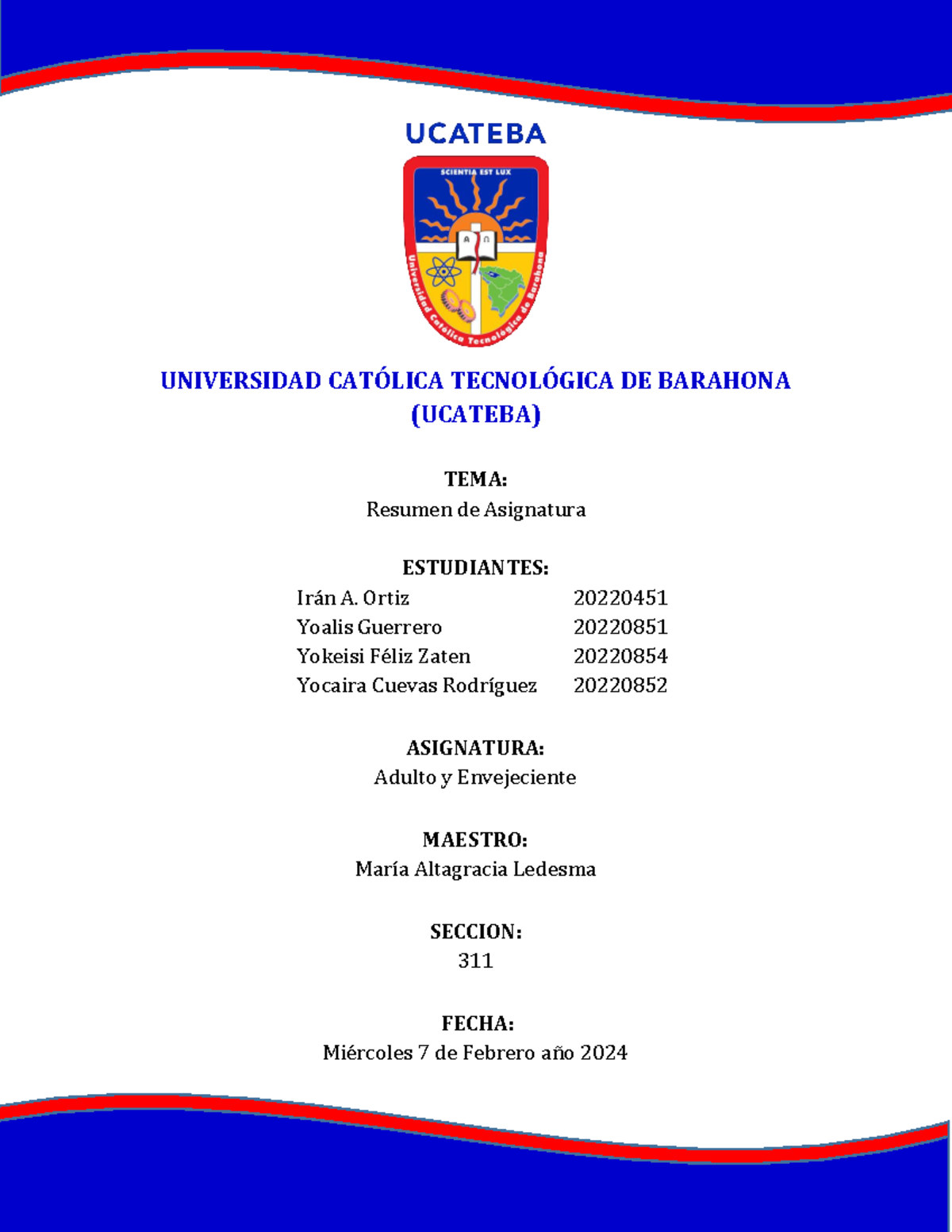 Presentacion Ucateba-copy-0 - Educación Física - UNIVERSIDAD CATÓLICA ...
