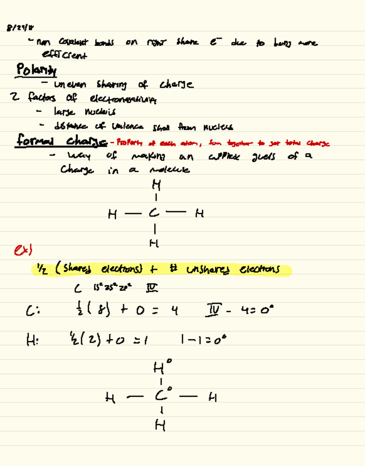 Section 3 - Bandik - 8/29/ non Covalent bonds on right Shane e- die to ...
