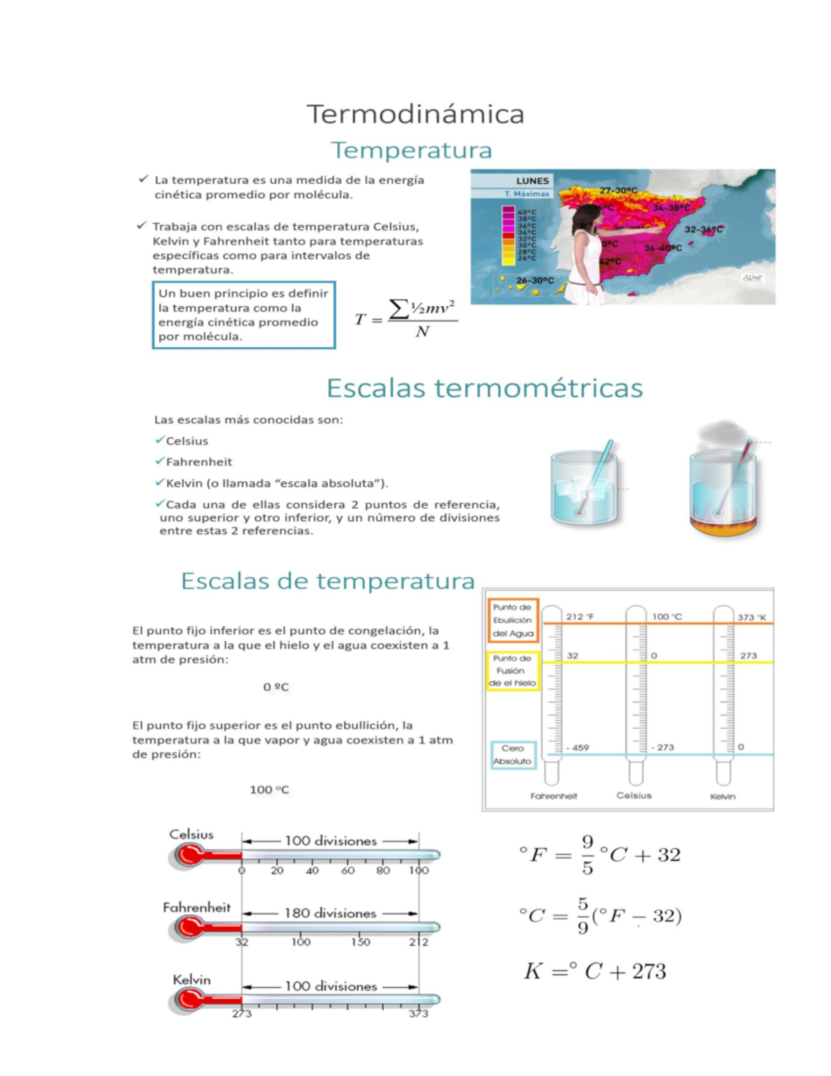Tutoría Termodinámica Temperatura y Calor 06-03-24 - Fisica calor y ...