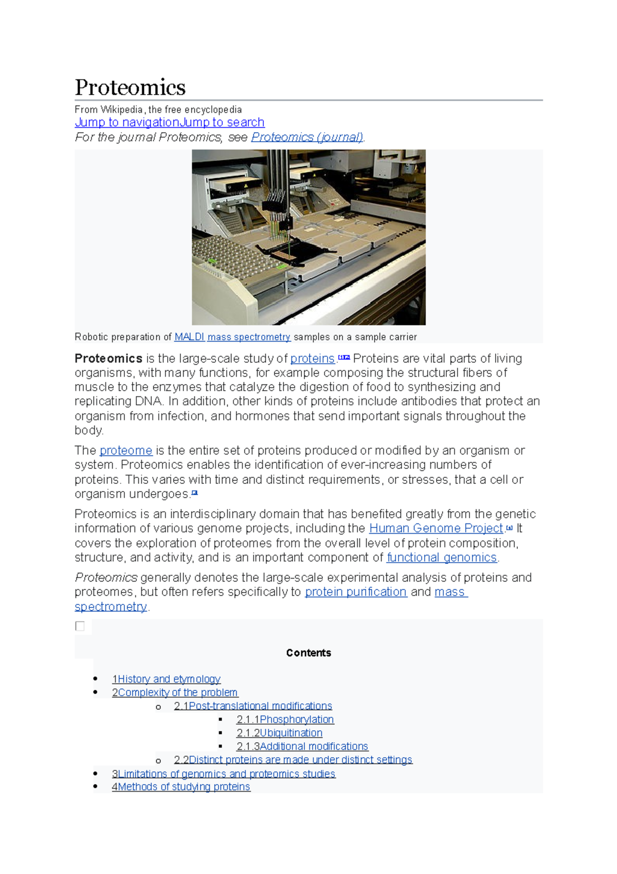 Proteomics - The Virtual Liver project is a 43 million euro research ...