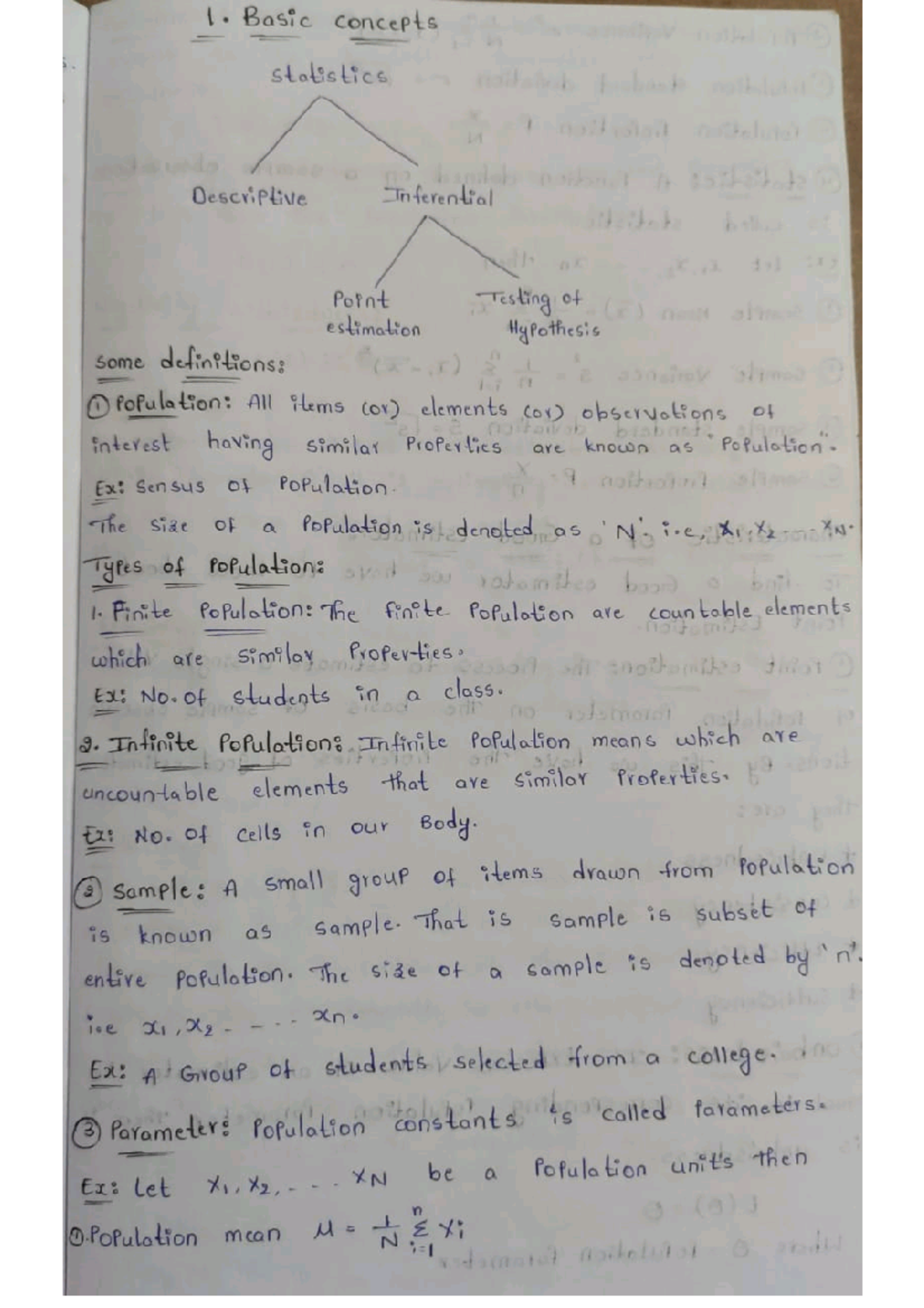SMDS Unit-1 - it is an materials of ssmd b.tech 2nd year data science ...