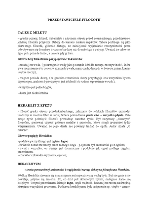 Arche-filozofia - Arché - początek istnienia według filozofów ...