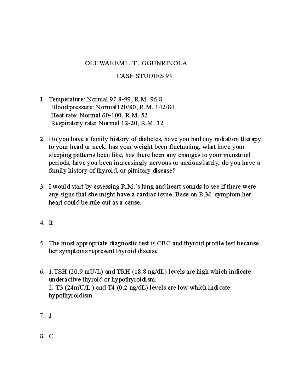 CASE 94 - case study - 241 - Studocu