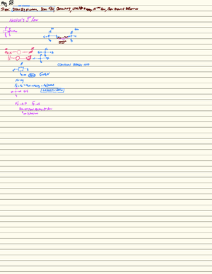 Recitation- 2 - College Physics I – Recitation Week 2 Name Section 1D ...