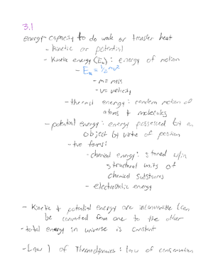 F22 CHEM 111 CH 5 Class Notes annotated - F22 CHEM Dr. Krantzman ...