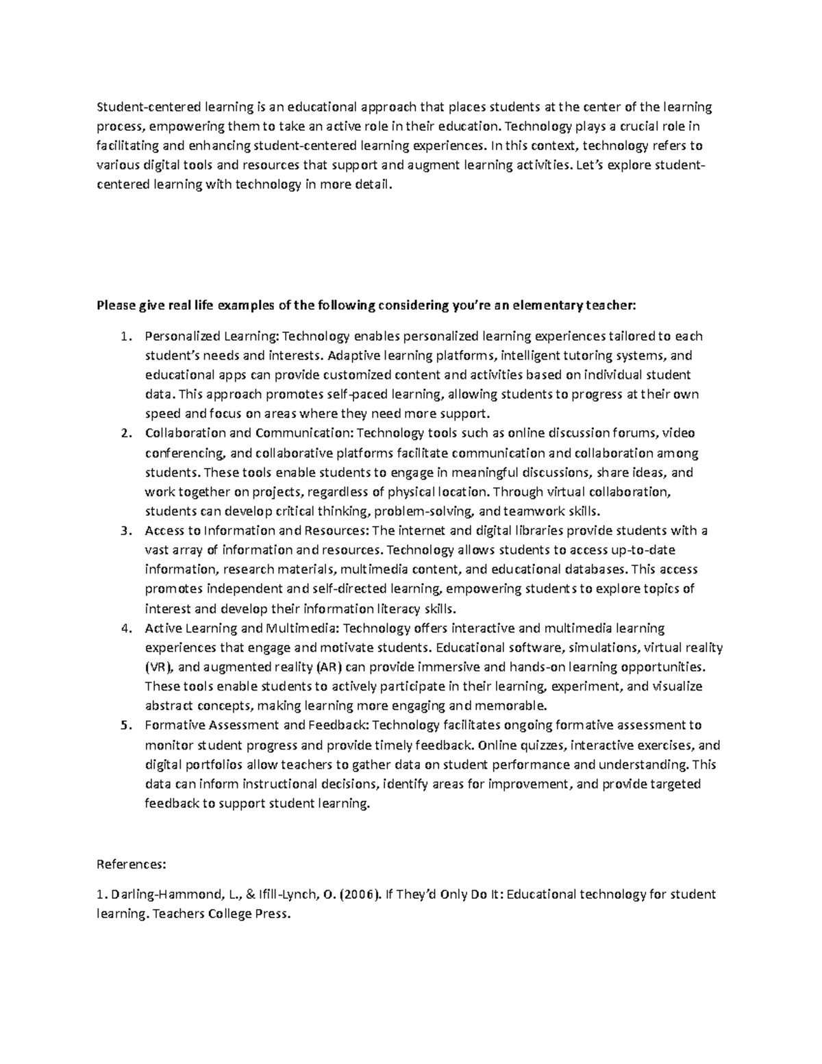 Document (20) - To provide free information about this subject ...