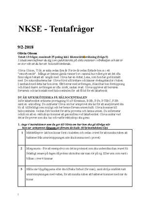 Rättningsmall 221209 - nkse slutexamen för sjuksköterskor ...