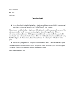 CASE Study 4 - Chelsea Costello 2/27/ Patho 2510 Case Study M. is a 26-year-old homosexual man ...