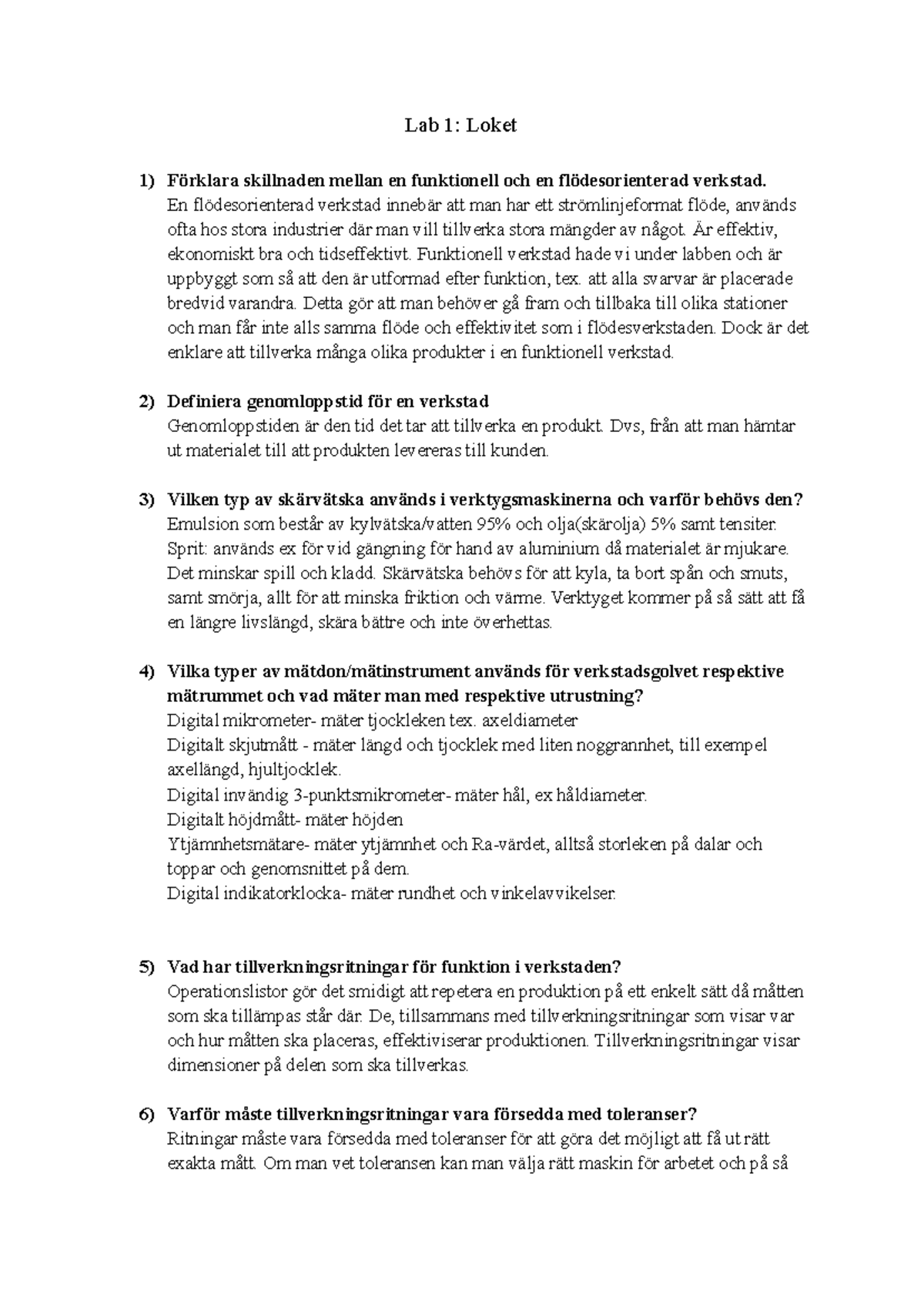 Lab 1 Loket - Obligatorisk labb - Lab 1: Loket Förklara skillnaden mellan en funktionell och en ...