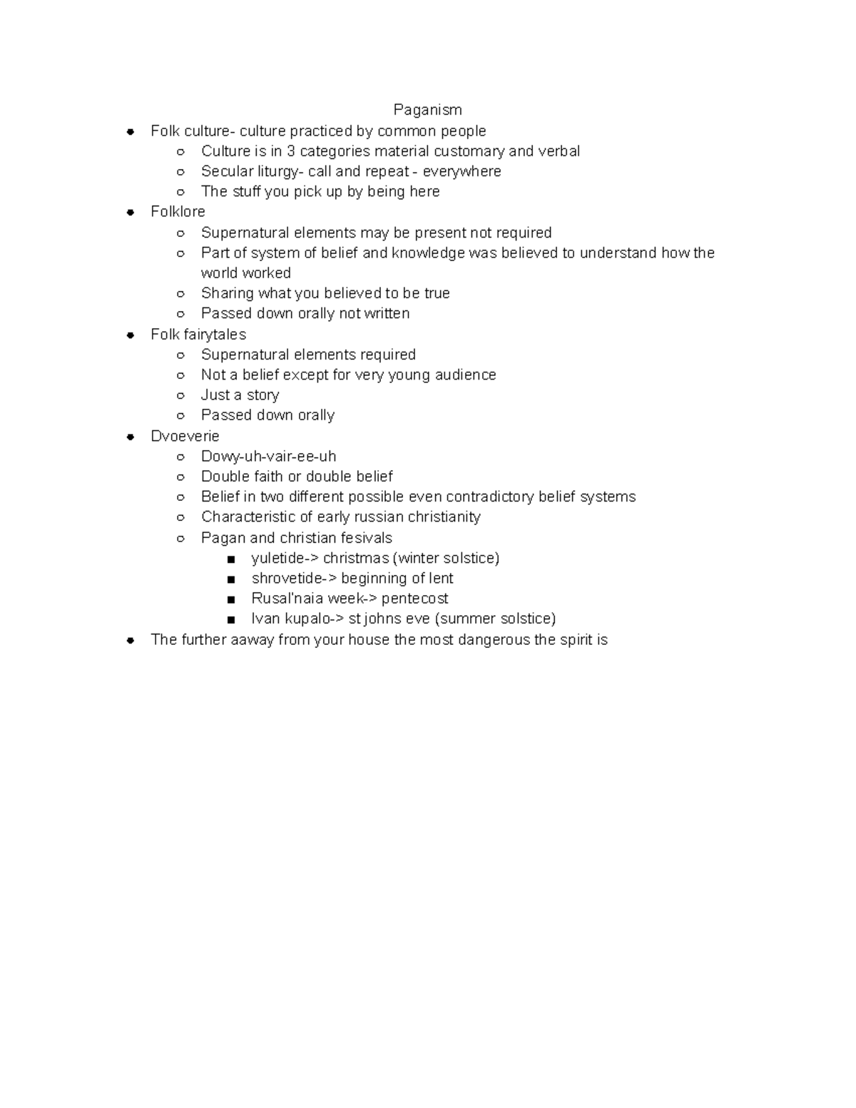 Pagan culture - Paganism Folk culture- culture practiced by common ...