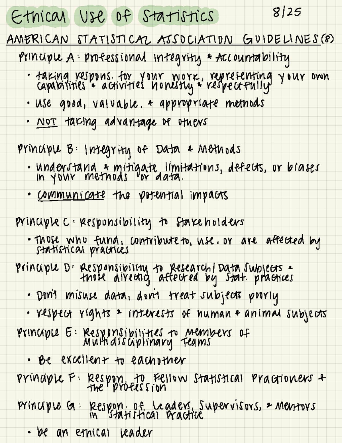 Ethical Use of Statistics - Statistical Methods In Communication ...