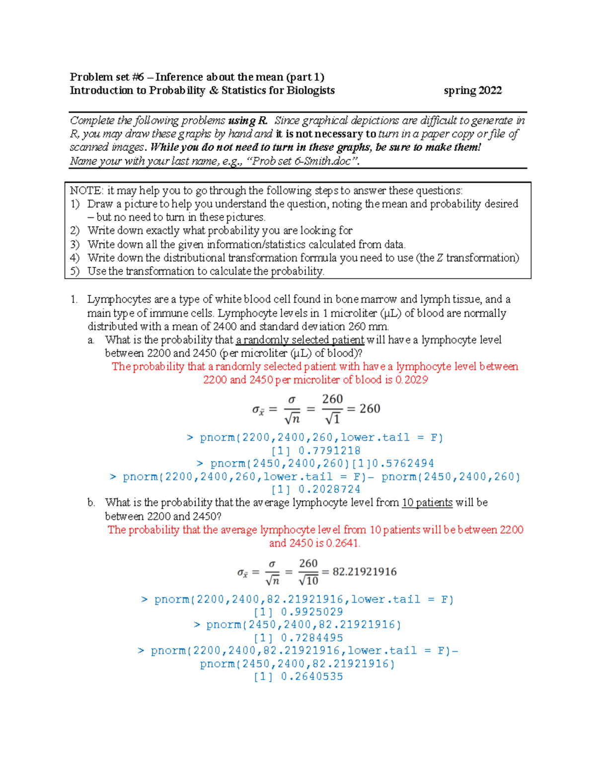 Prob set 6 - received full credit on this assignment - Problem set #6 3 ...