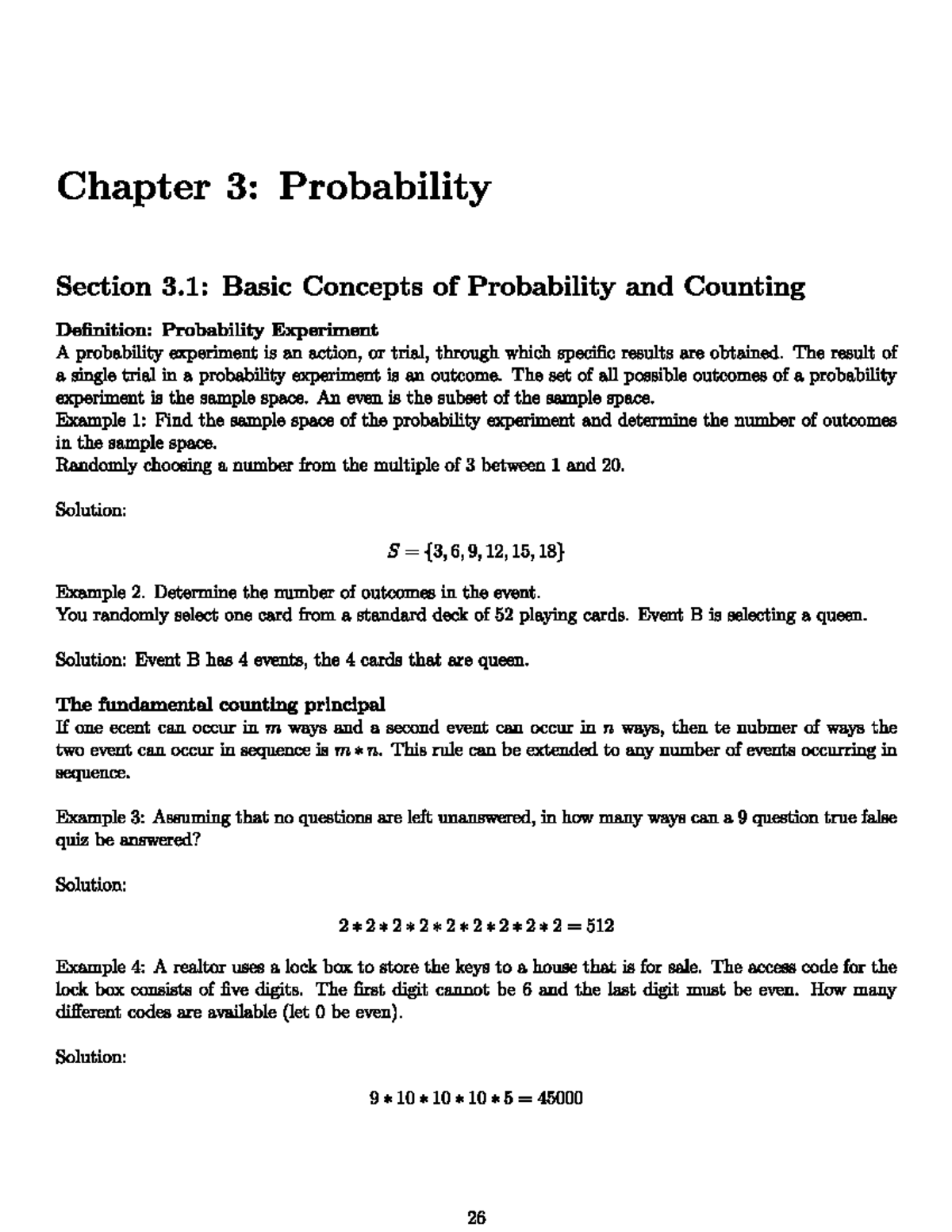 Math 1342 - Section 3 - MATH 1342 - Studocu