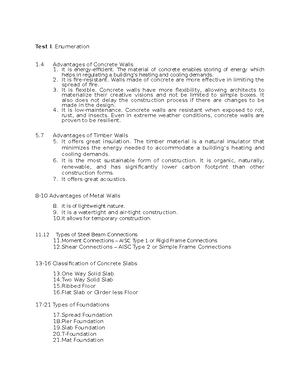 Building Utilities 1 - Lecture notes 1-4 - Building Utilities 1 ...