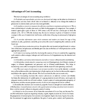 Cost Accounting Definition and Types With Examples - Cost Accounting ...