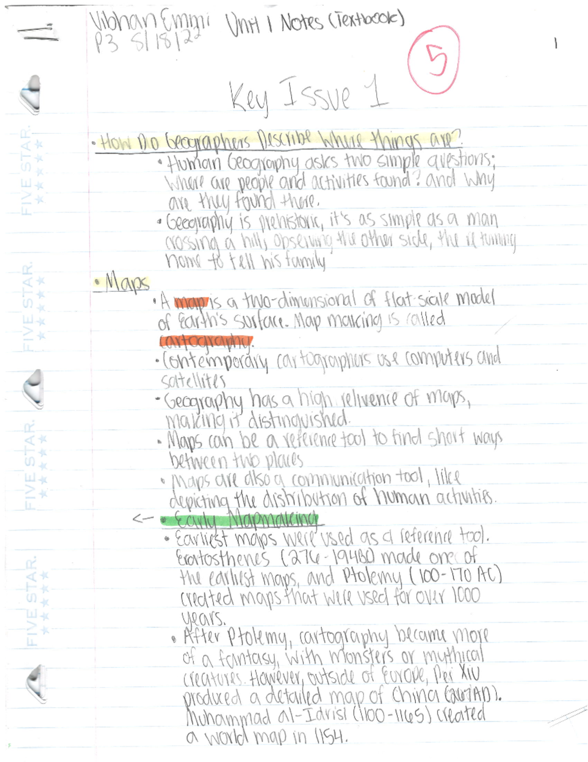 Key Terms (1) Review Lecture Notes - BIO 446L - Studocu