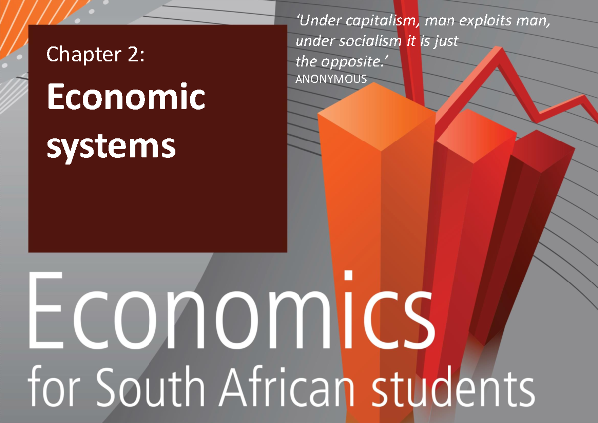 Chapter 2 slides - Economics notes - ####### © VAN SCHAIK PUBLISHERS ...