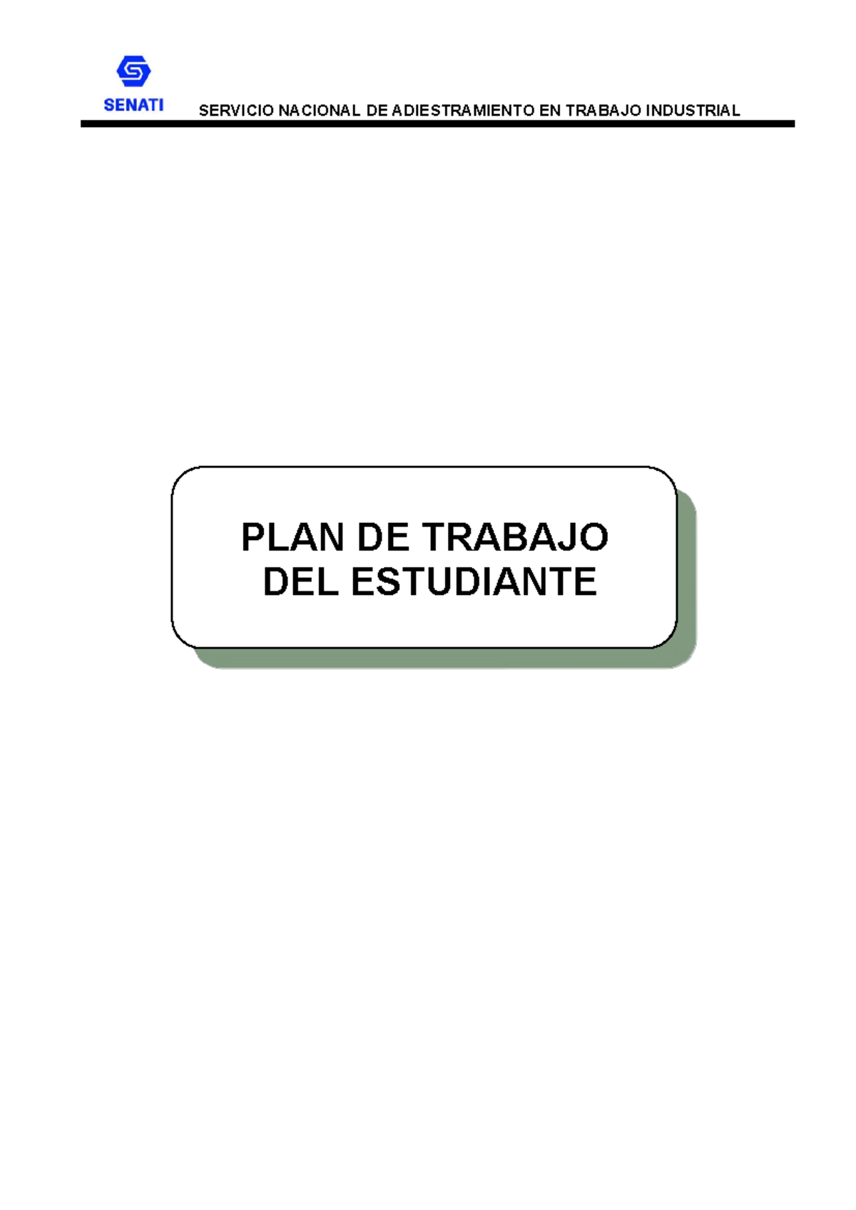 Entregable 2 DE Electronica - PLAN DE TRABAJO DEL ESTUDIANTE SERVICIO ...