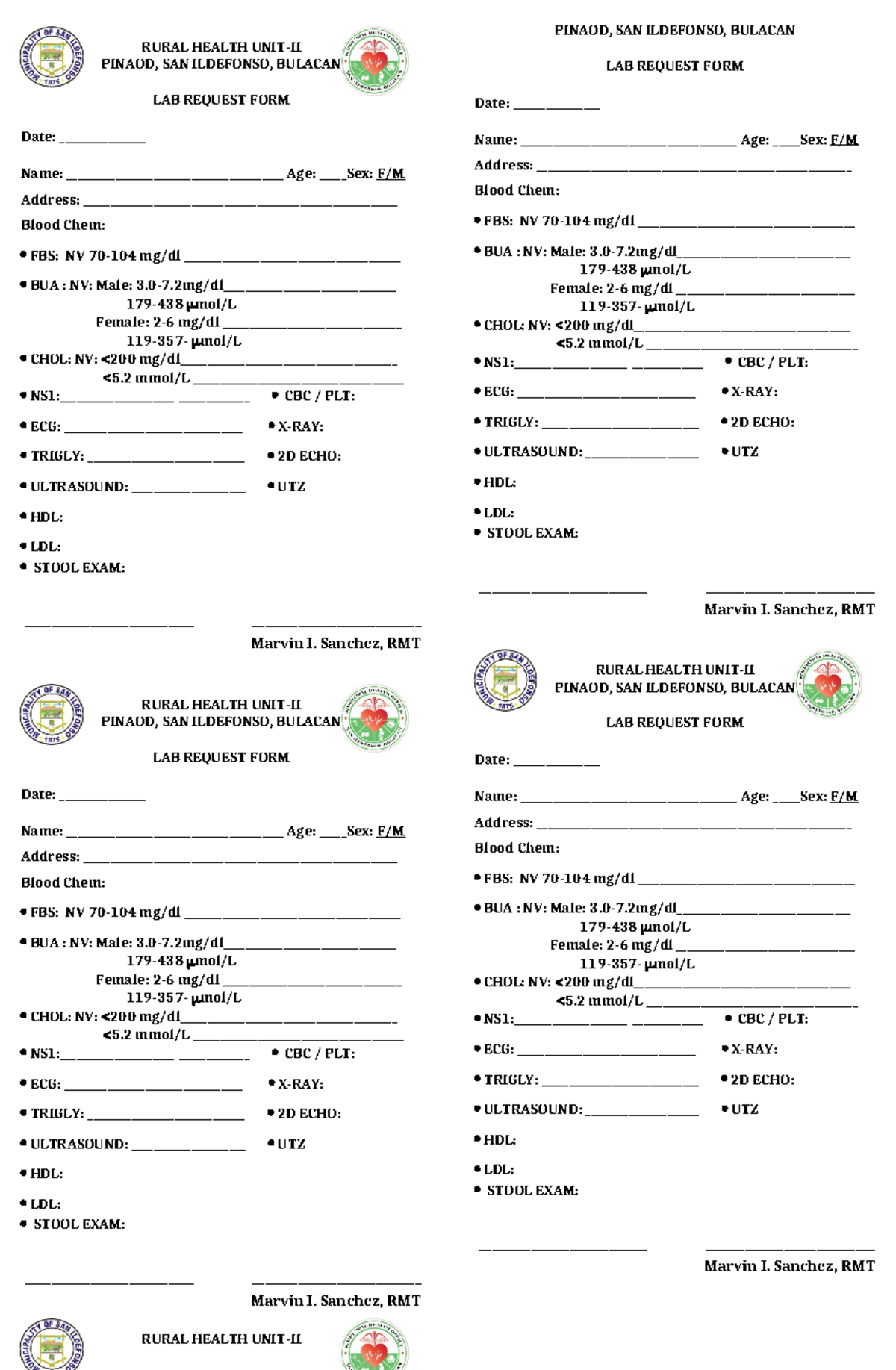 LAB FORM 13 long - I'm looking for lecture notes that i use to my class ...