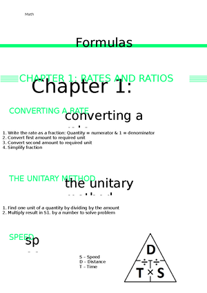 Annuities Notes – Chapter 7 (Benjamin Odgers) - Chapter 7 Annuities 7A ...