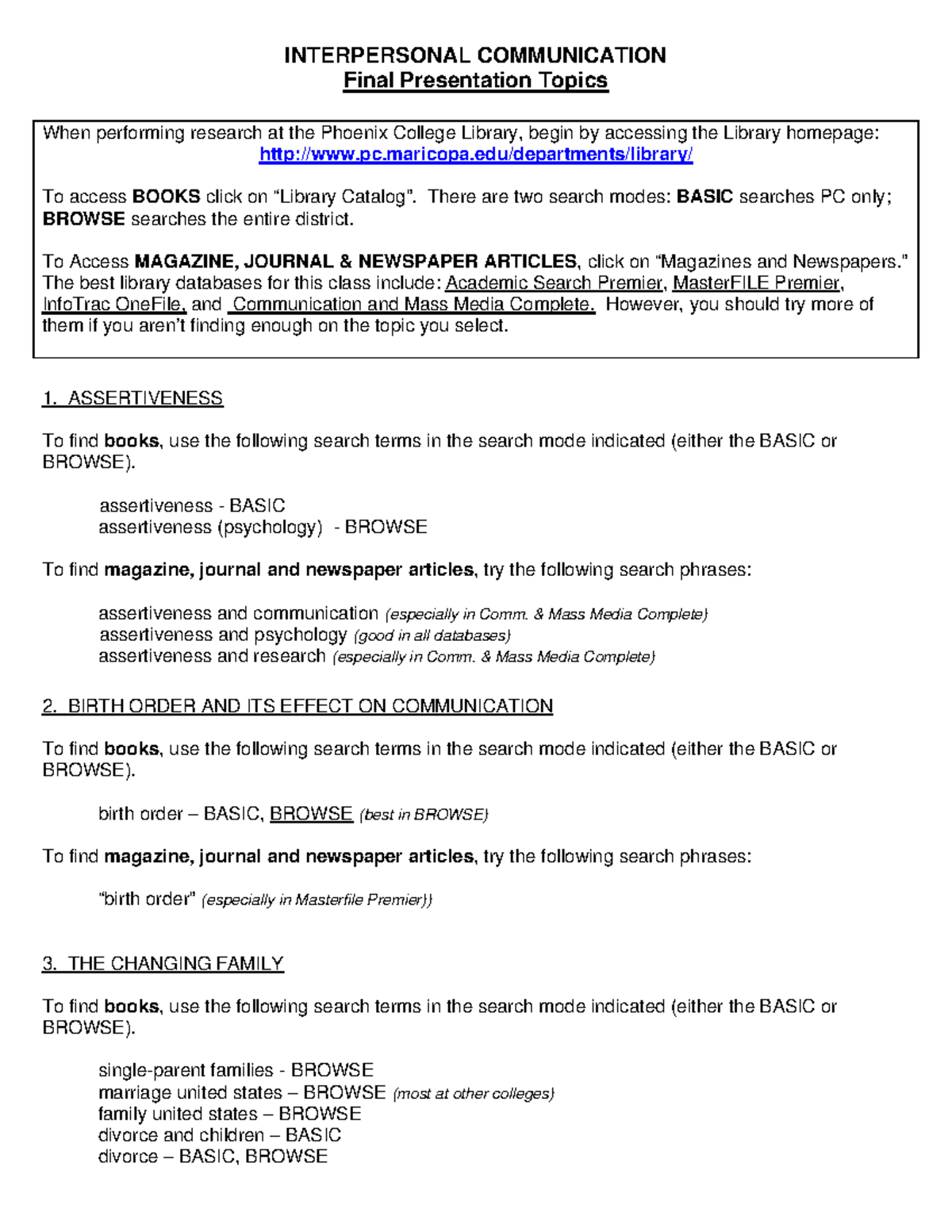 Interpersonal Communication - INTERPERSONAL COMMUNICATION Final ...