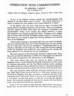 Senate bill 438 known as the Rizal Bill first authored by Senator Claro ...