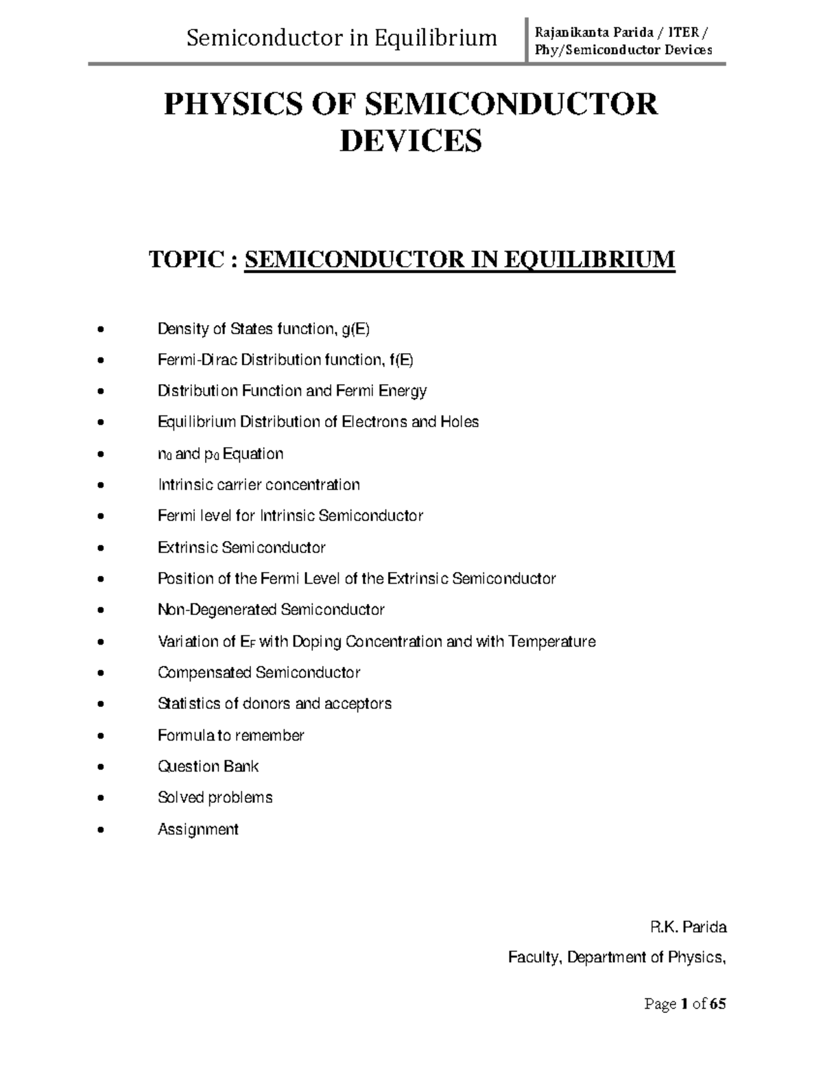 Semi master doc - NOTES/ASSIGNEMNT/OTHER STUFF - Semiconductor in ...