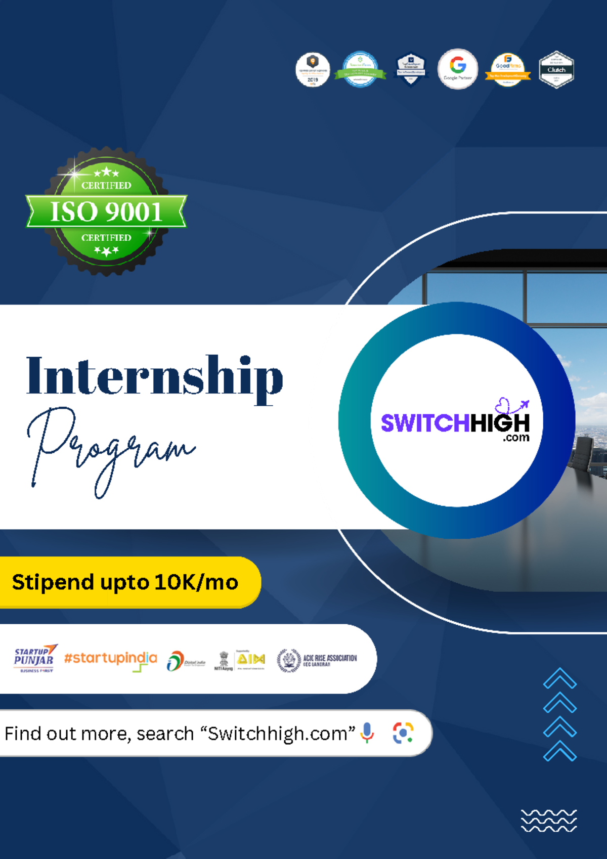 Intern Handbook Switch High - Stipend upto 10K/mo Internship Program Find out more, search - Studocu
