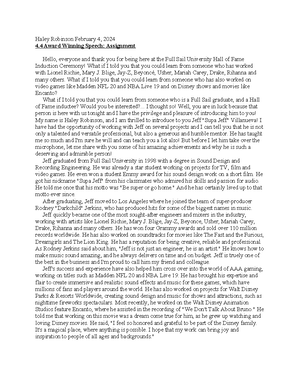 Haley Robinson 2.4 Nonverbal Observation Assignment - Haley Robinson ...