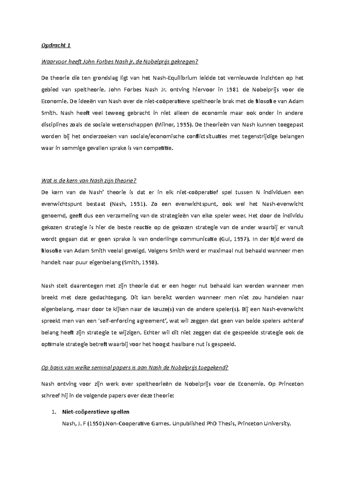 Werkstuk "Voorbeeld opdracht 1" - cijfer 7,6 - Opdracht 1 Waarvoor ...