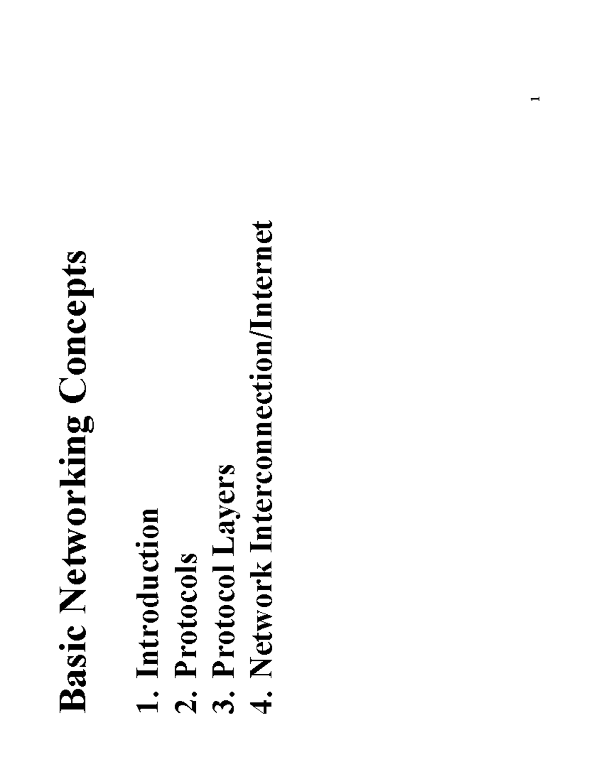 Principles of Networking PPT Slides - Basic Networking Concepts 1 ...