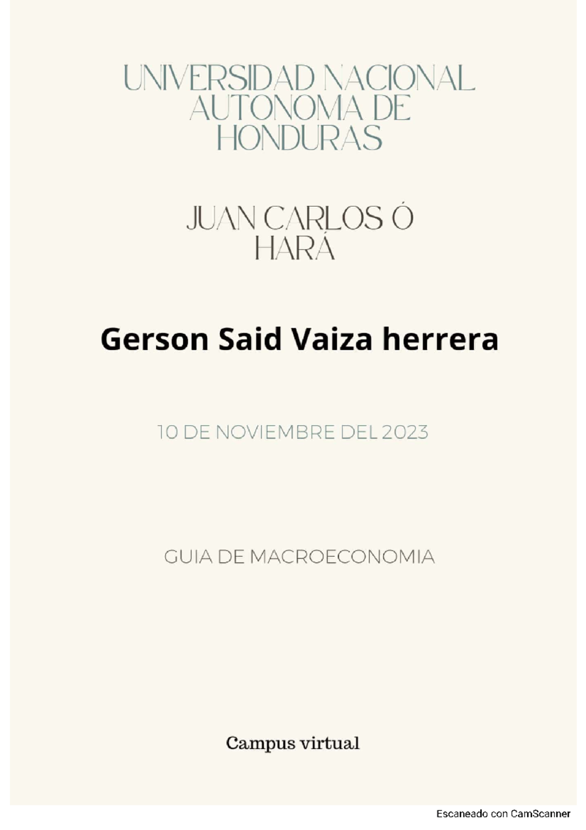 Guía macro - macroeconomia - Studocu