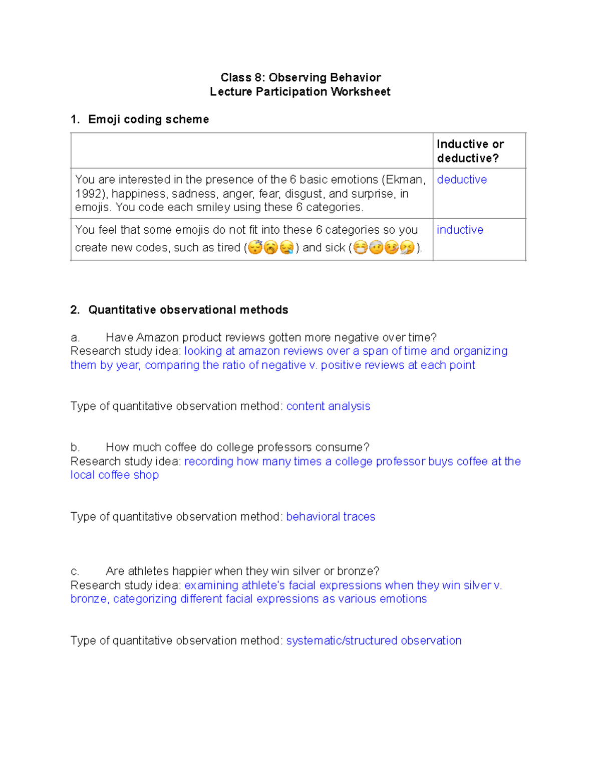 8 Observing-Behavior - lecture worksheet from PSYC-BC1020-01 ...