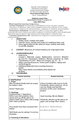 WEEK 6 Grade 7 ICT TLE - 7 Learning Activity Sheet in Quarter 1 – Week ...