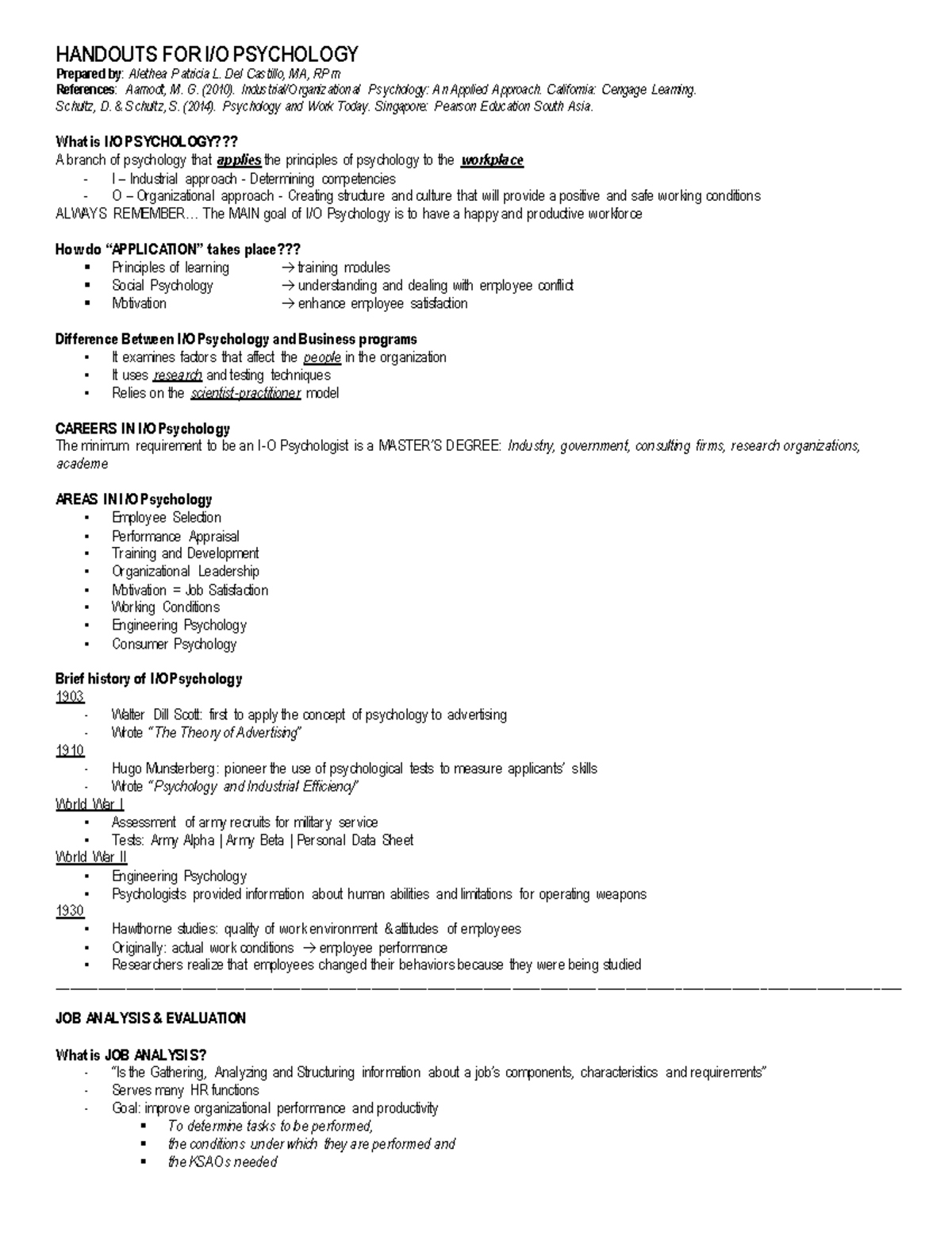 IOP - Reviewer - This is a lecture notes during my Board Exam Review ...