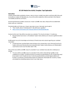 INT 220 Module Two - INT 220 Module Two Assignment Template Part One ...