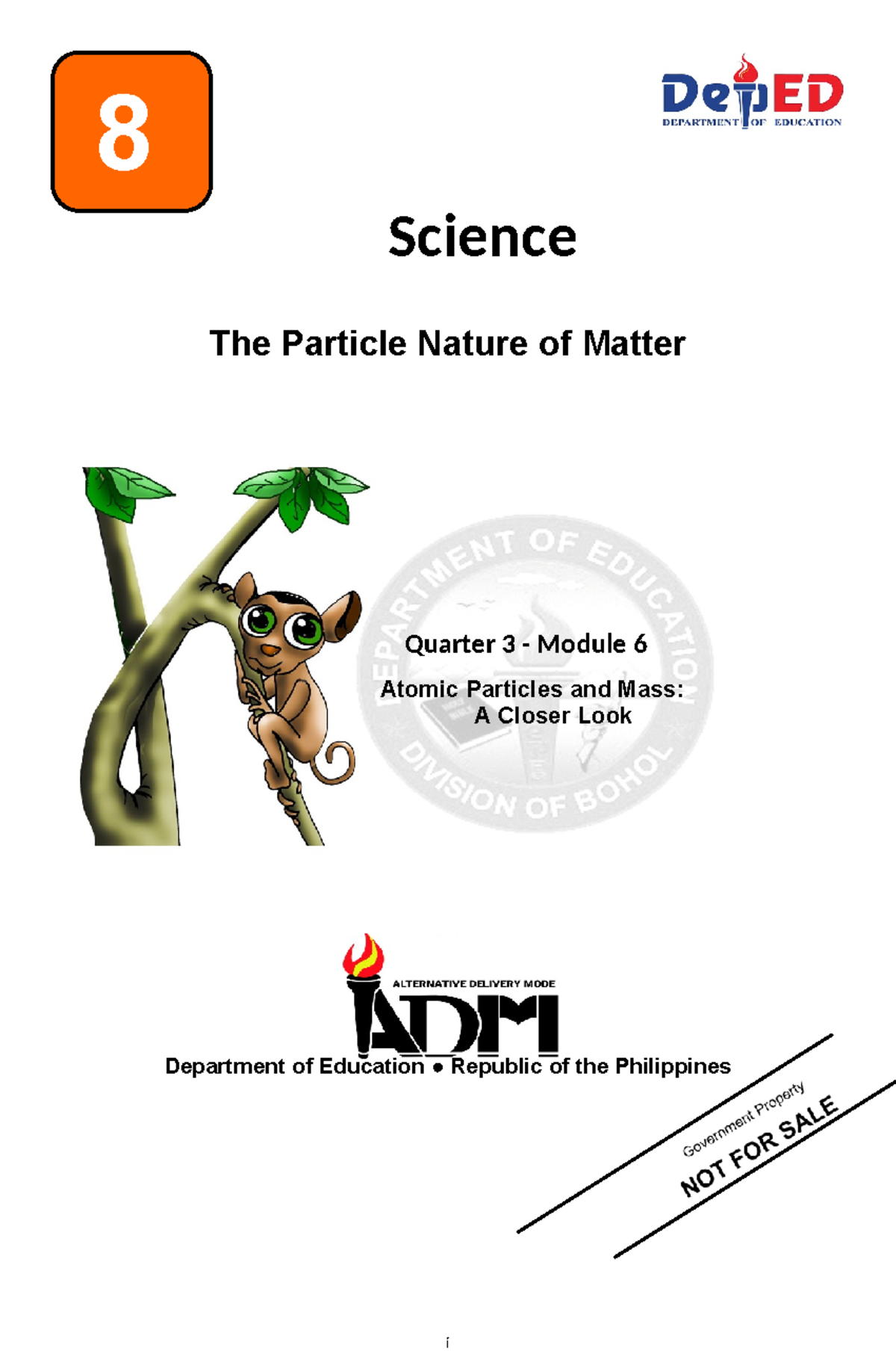 Science module 5 - Science The Particle Nature of Matter Quarter 3 ...