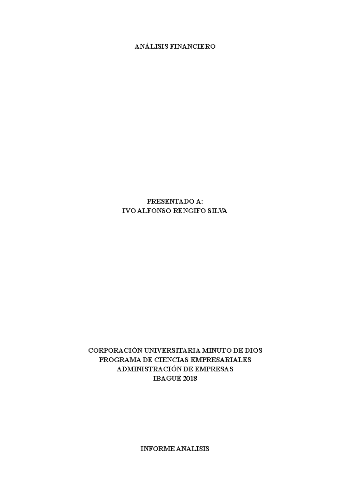 378002811 Actividad 9 Analisis Financiero - ANÁLISIS FINANCIERO ...