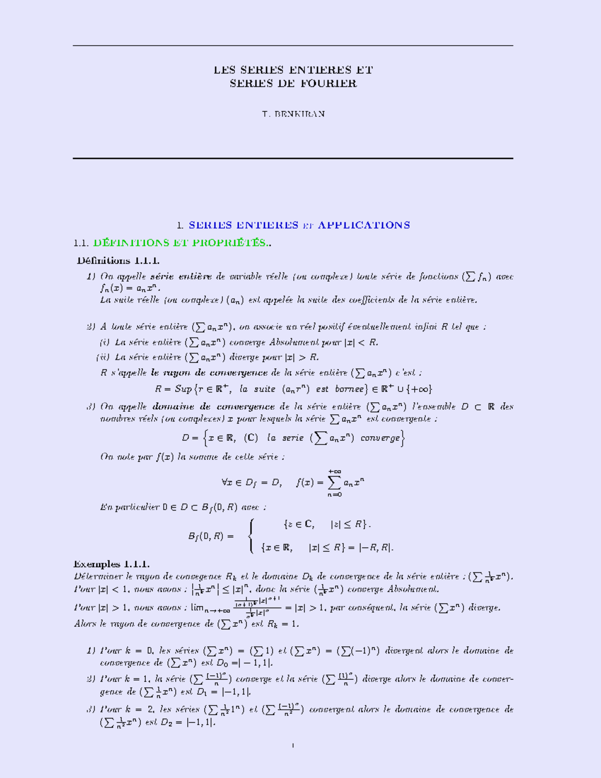 Chapitre.5 S3 - Cours Analyse 3 - - Studocu