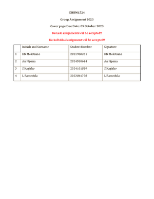 EBUS1624 EFBM2625 Test 3 2022 TEST+MEMO Final - General instructions ...