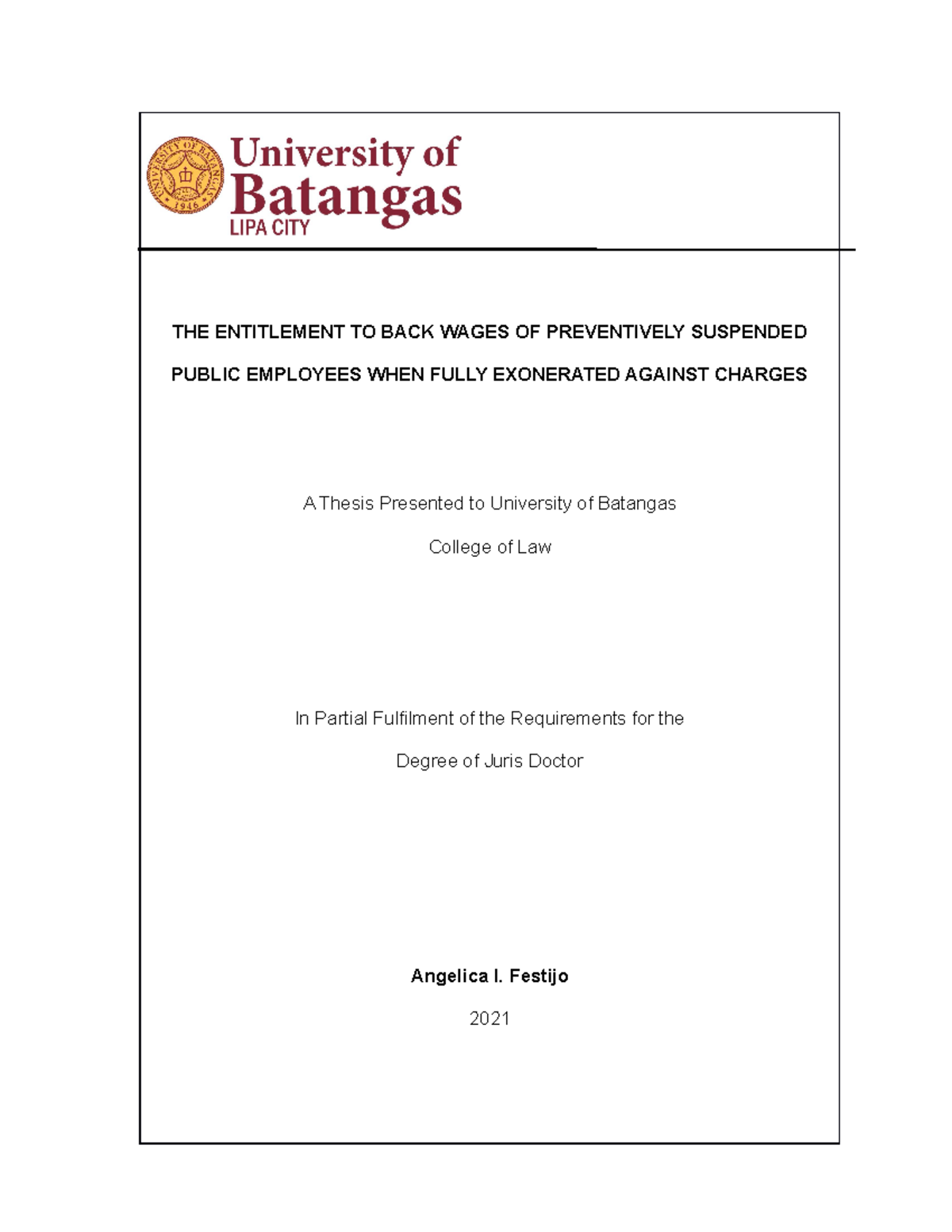 Format-with-header - Make is easier to write thesis - THE ENTITLEMENT ...